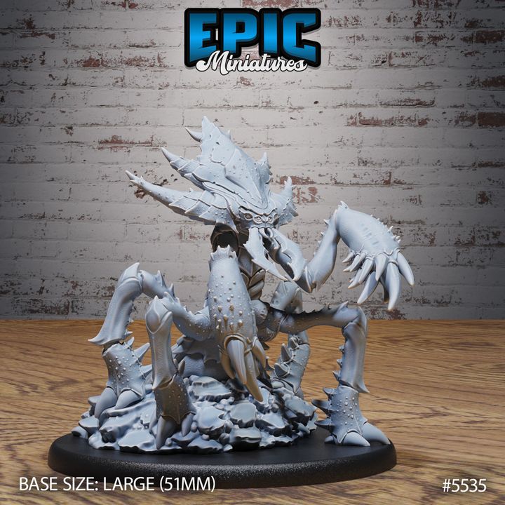 3D Printable Ankheg Set / Insectoid Creature / Ambush Predator Monster / Underground Insect ...